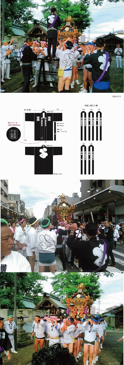 上田横町若伊者會（半纏） - 半纏なら井上染工場